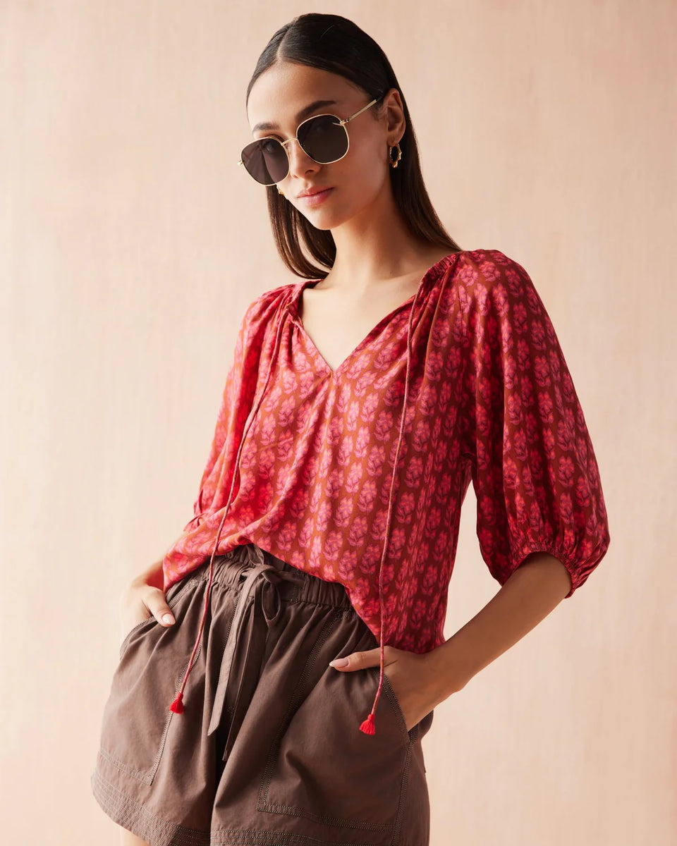 Sasha Punch Isla Blouse – The Olive Tree