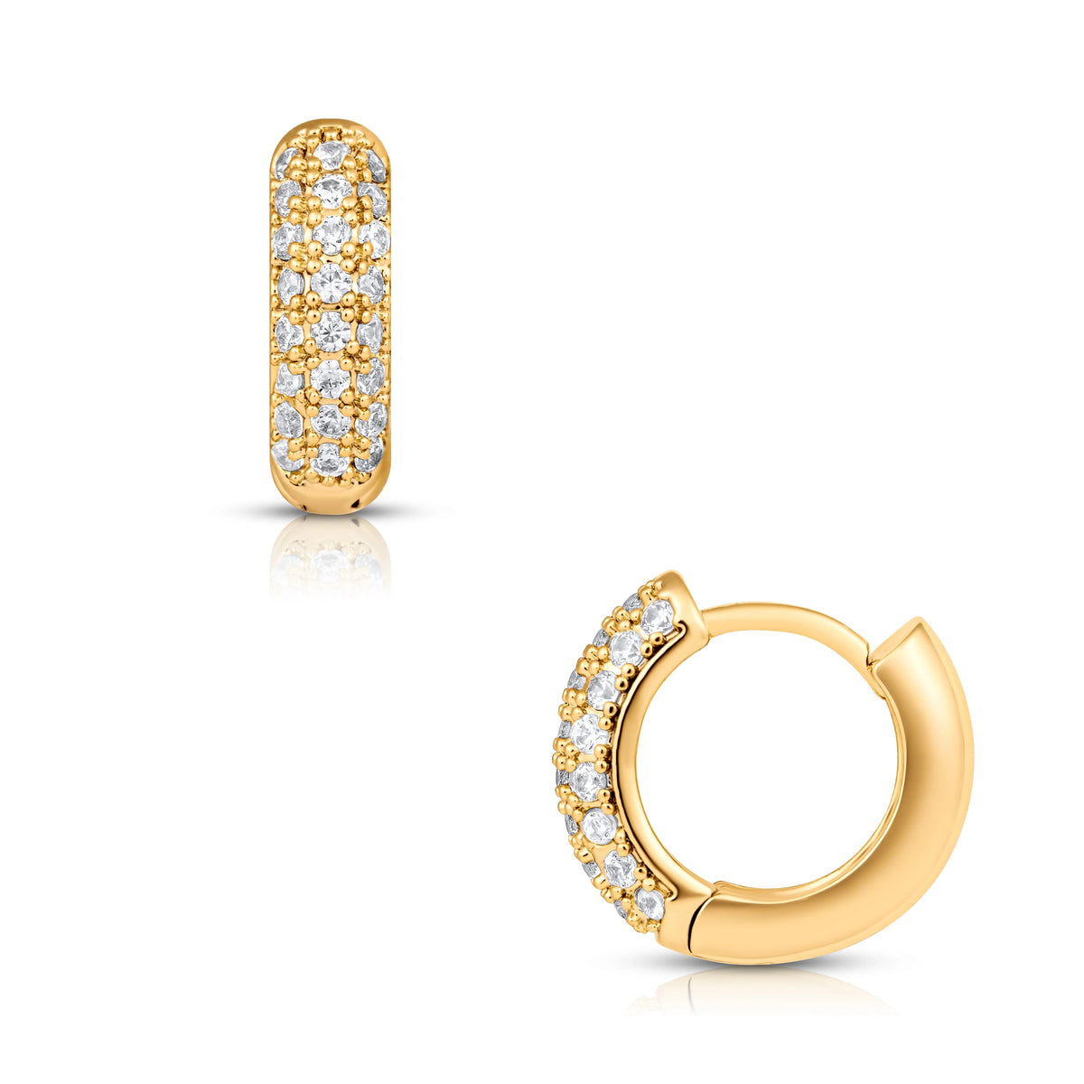 Yolanda Huggie Hoop Earring – The Olive Tree